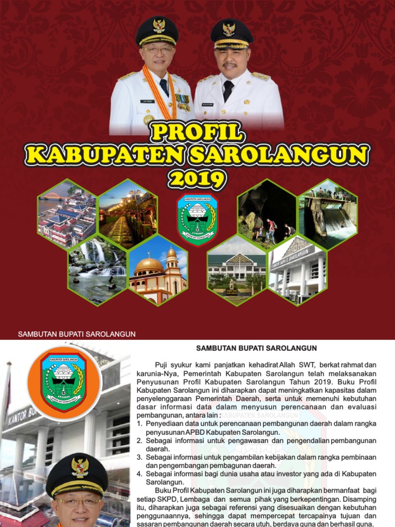 Profil Kabupaten Sarolangun 2019 | PDF