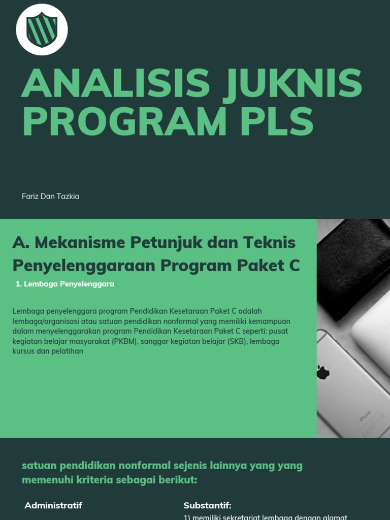 Analisis Juknis Program PLS | PDF | Karier & Perkembangan
