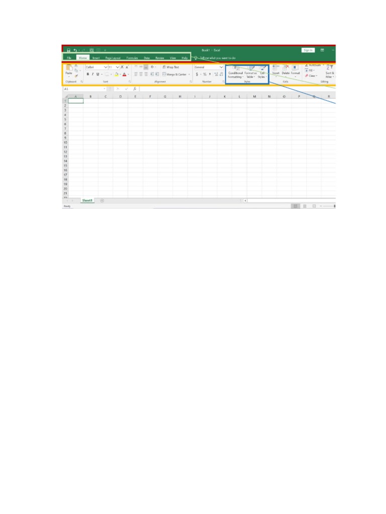 1-Understanding Excel Terminology Part 1 | PDF