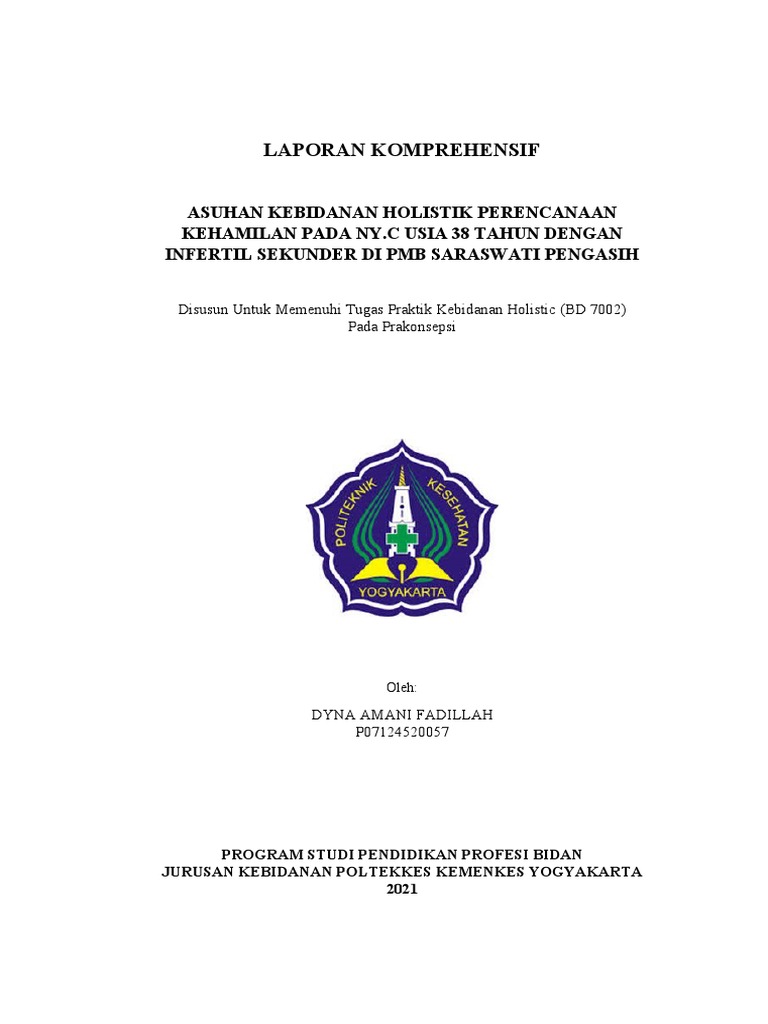Perencanaan Kehamilan Infertil Sekunder 38 Tahun | PDF | Pengembangan ...