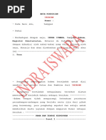 Contoh Akta Pendirian Yayasan | PDF