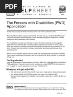 Philippine Registry Form For PWD | PDF | Disability