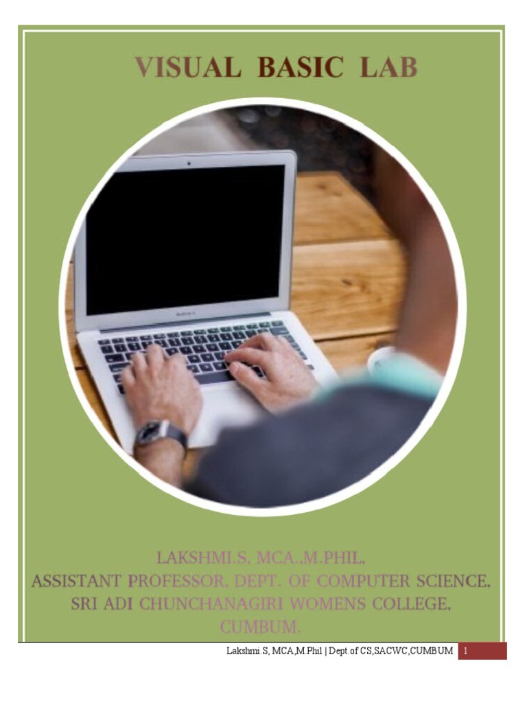 VB Lab | PDF | Visual Basic .Net | Computer Programming