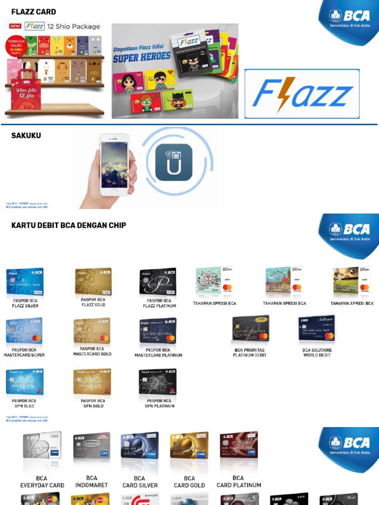 BCA Product Chart | PDF