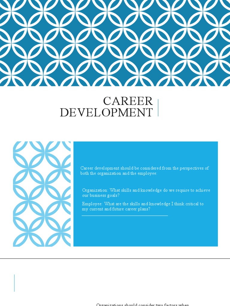 Career Developement | PDF | Competence (Human Resources) | Employment