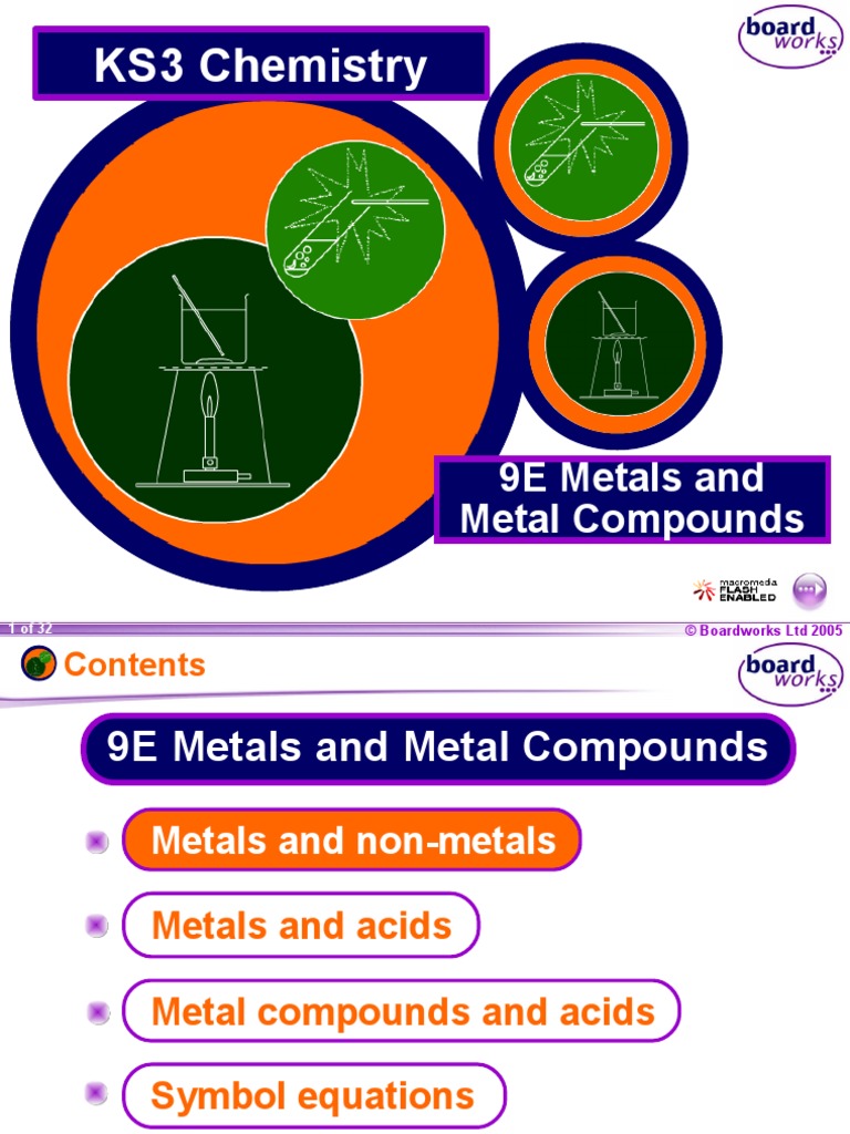 Chemistry (Metal Compound) Notes g9 | PDF | Salt (Chemistry) | Oxide