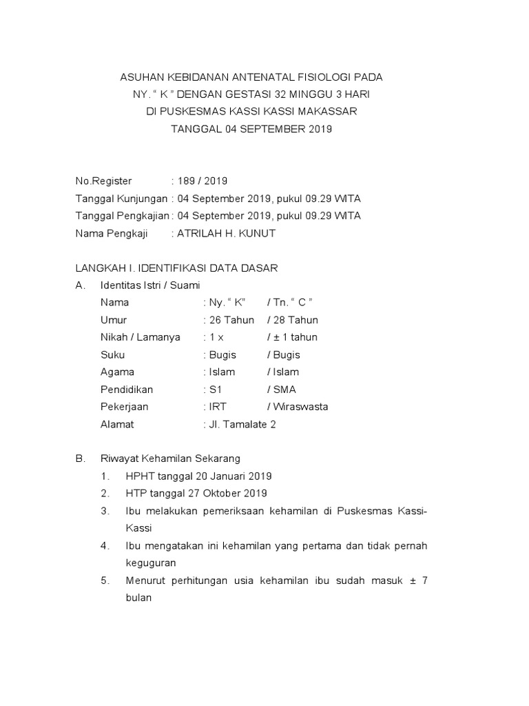 Askeb Anc Fisiologi 2 | PDF