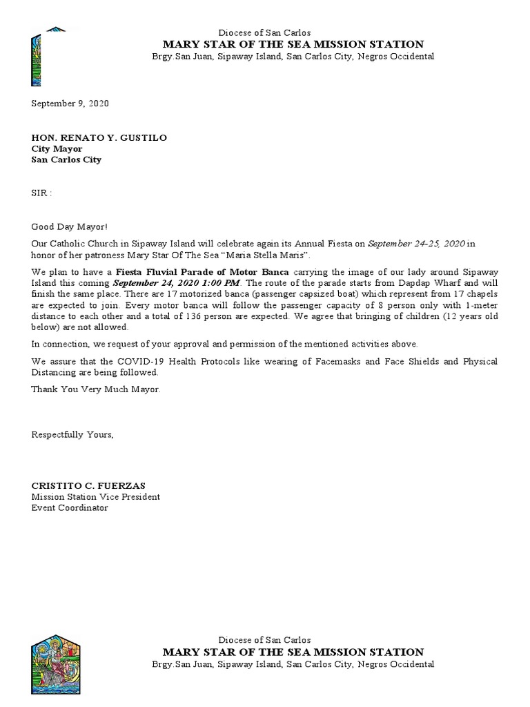 Fluvial Letter Request | PDF