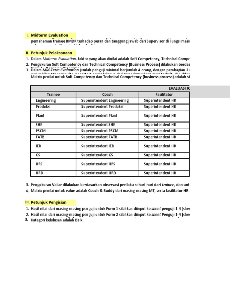 Form - Midterm Evaluation (Modelling) | PDF