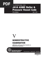 Asme V Article 4 | PDF