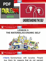 The Material/Economic Self | PDF | Consumerism | Affect (Psychology)