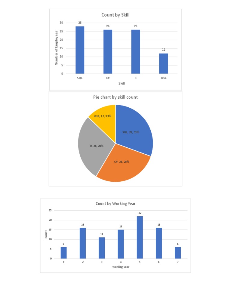 Pie Chart by Skill Count | PDF