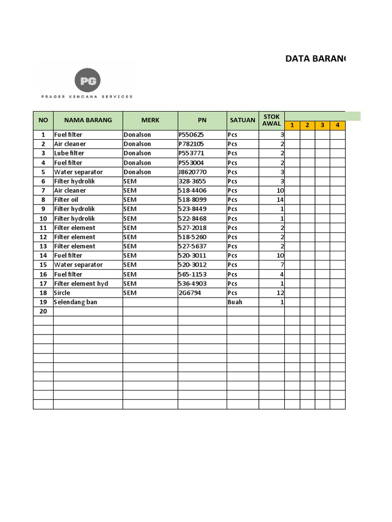 Data Gudang Nov 2021 | PDF | Laboratory Equipment | Vehicle Technology