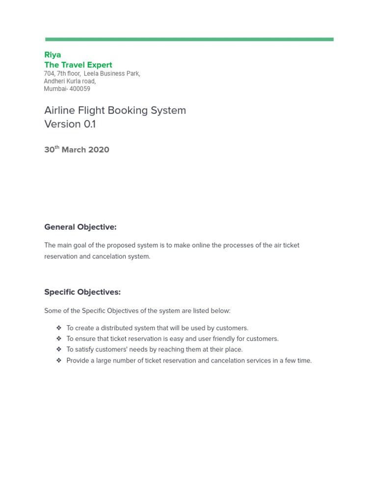 Airline Flight Booking System | PDF | Login | User (Computing)