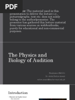 Paracusis of Willisi | PDF | Hearing Loss | Hearing