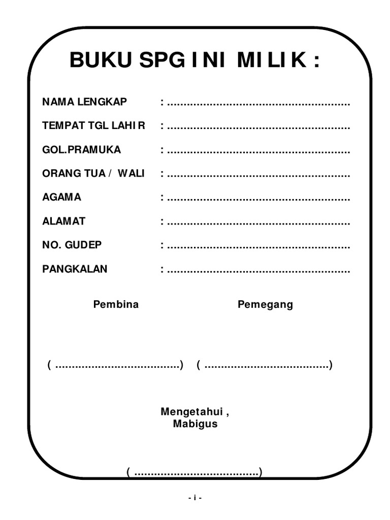 SPG T Pramuka | PDF | Karier & Perkembangan