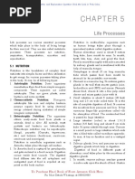 Life Processes Class 10th | PDF