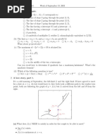 First Quarter Examination in Basic Calculus 11 | PDF | Trigonometric Functions | Combinatorics