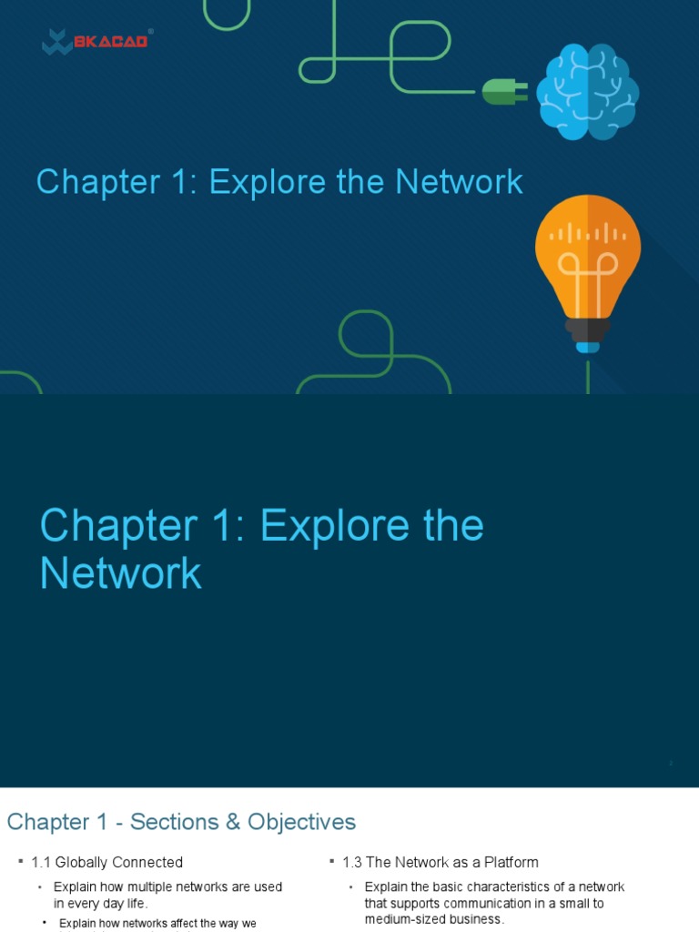 Chapter 1: Explore The Network | PDF | Computer Network | Internet Access