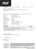 Salt Spray Test Report - Sample | PDF