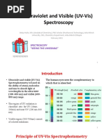UV-Visible Spectroscopy Lecture Notes | PDF | Chromophore | Ultraviolet ...