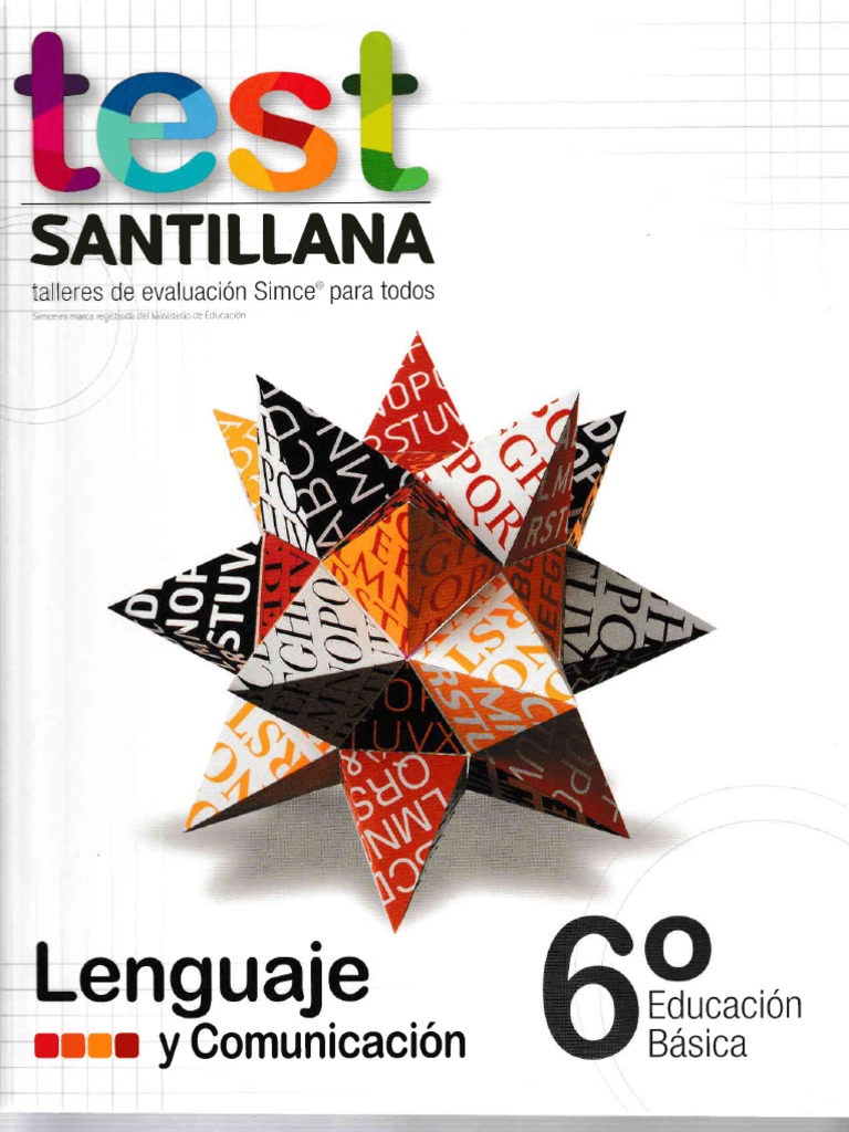 Test Santillana - 6° Básico | PDF
