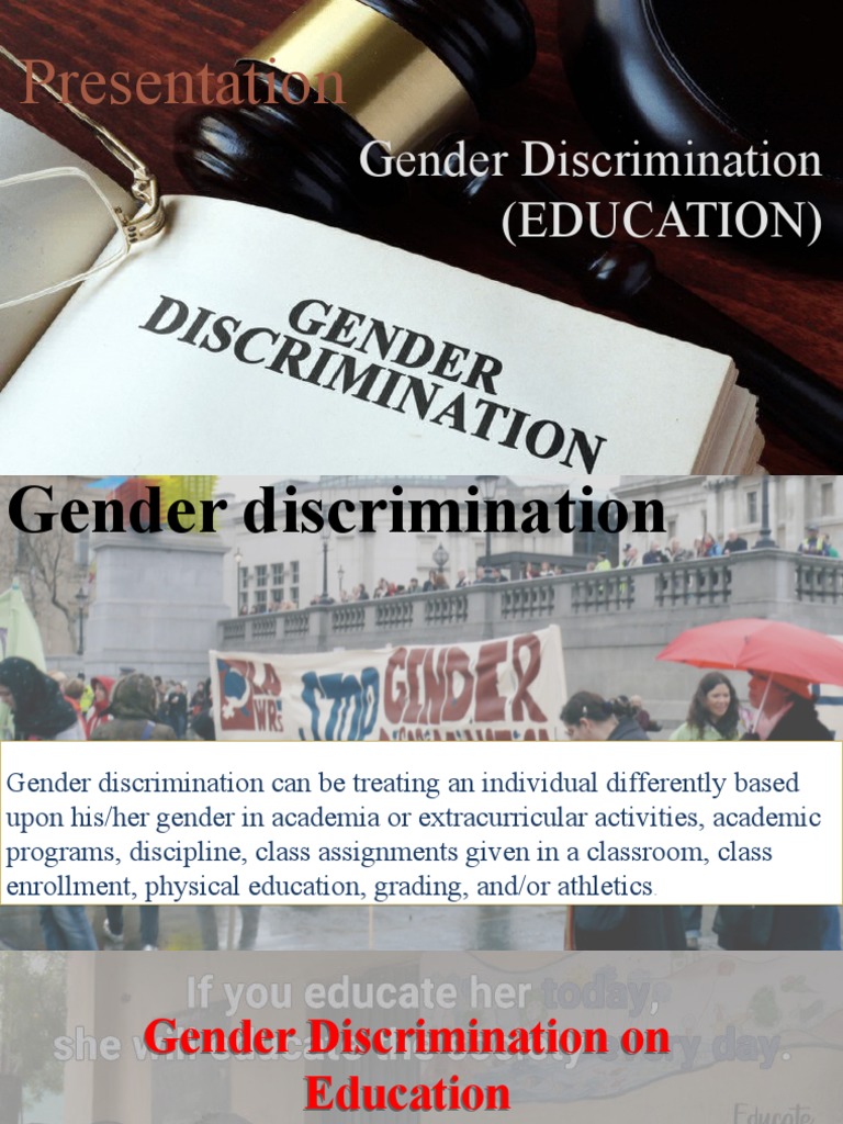 Gender Discrimination | PDF