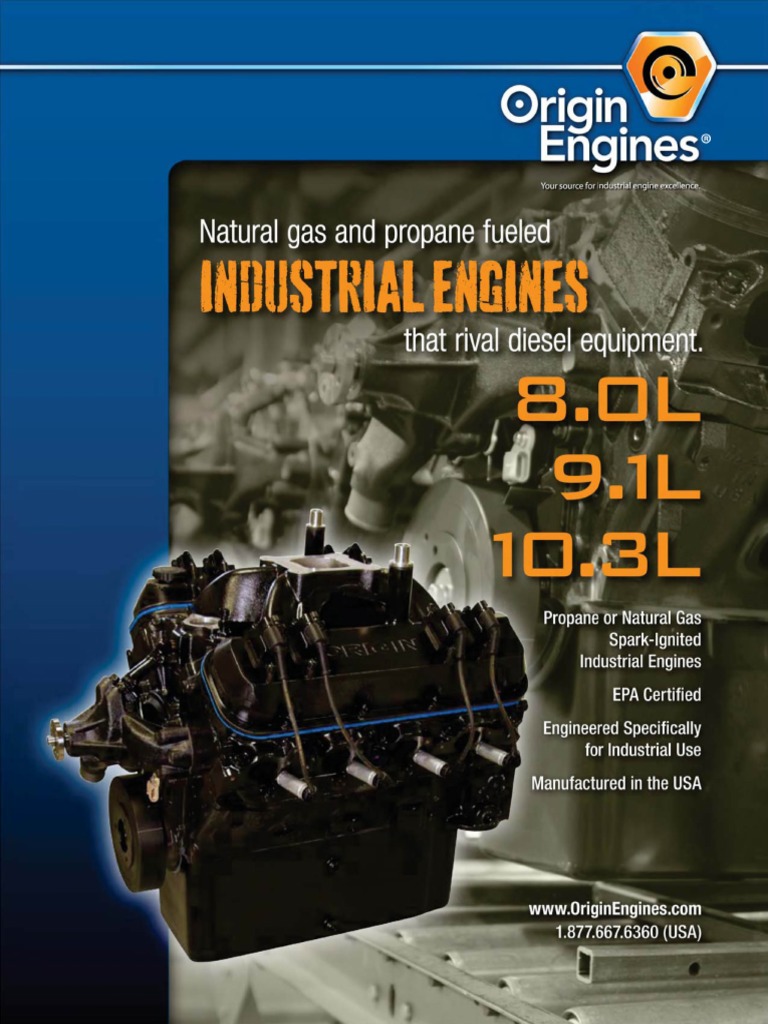Origin Engines Brochure 8.0-9.1-10.3L-REV 5-1-18 | PDF
