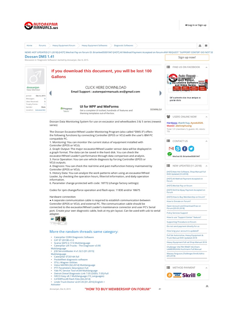 Doosan Dms3 Pdf Codes Pdf Point Of Sale We Chat