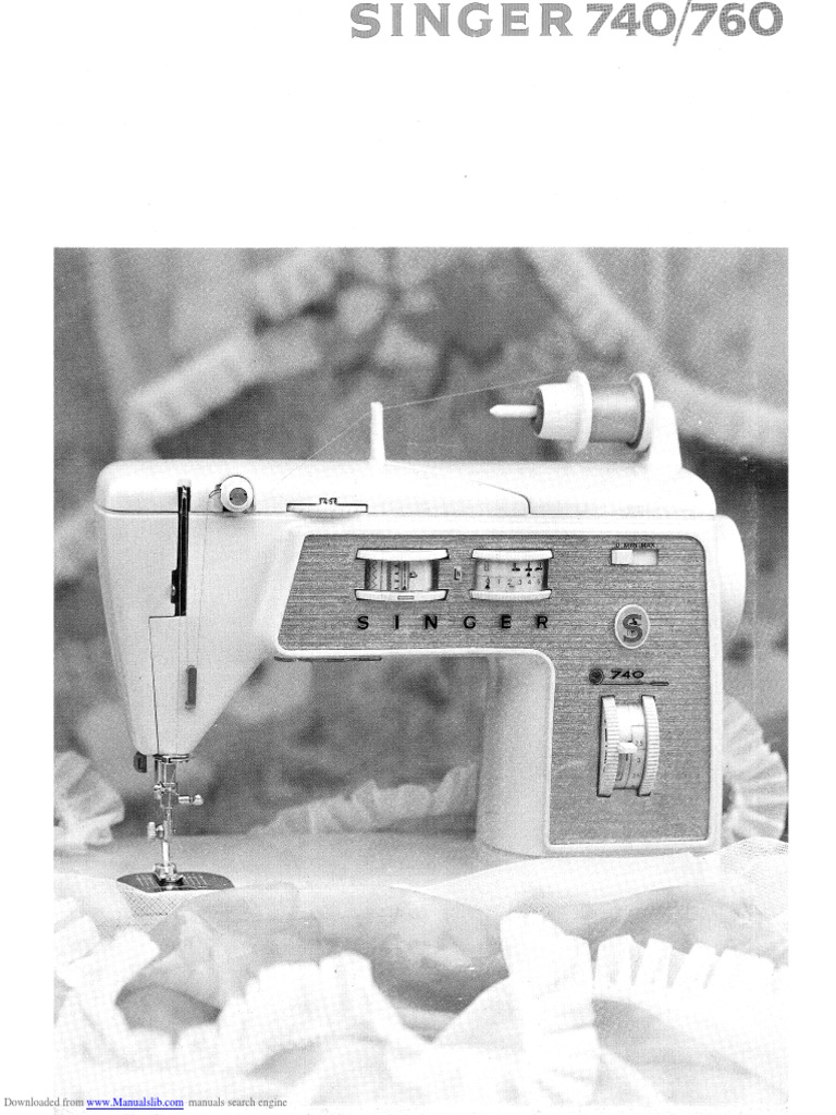 Manual Ingles Singer 740-760 | PDF | Internet Search | Search Engine Software