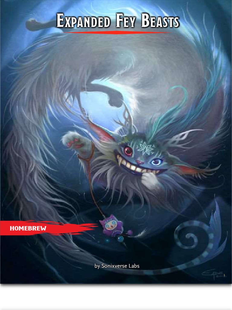 Expanded Fey Beasts | PDF
