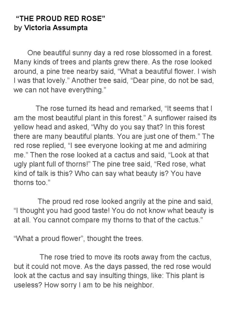 "The Proud Red Rose" Victoria Assumpta | PDF