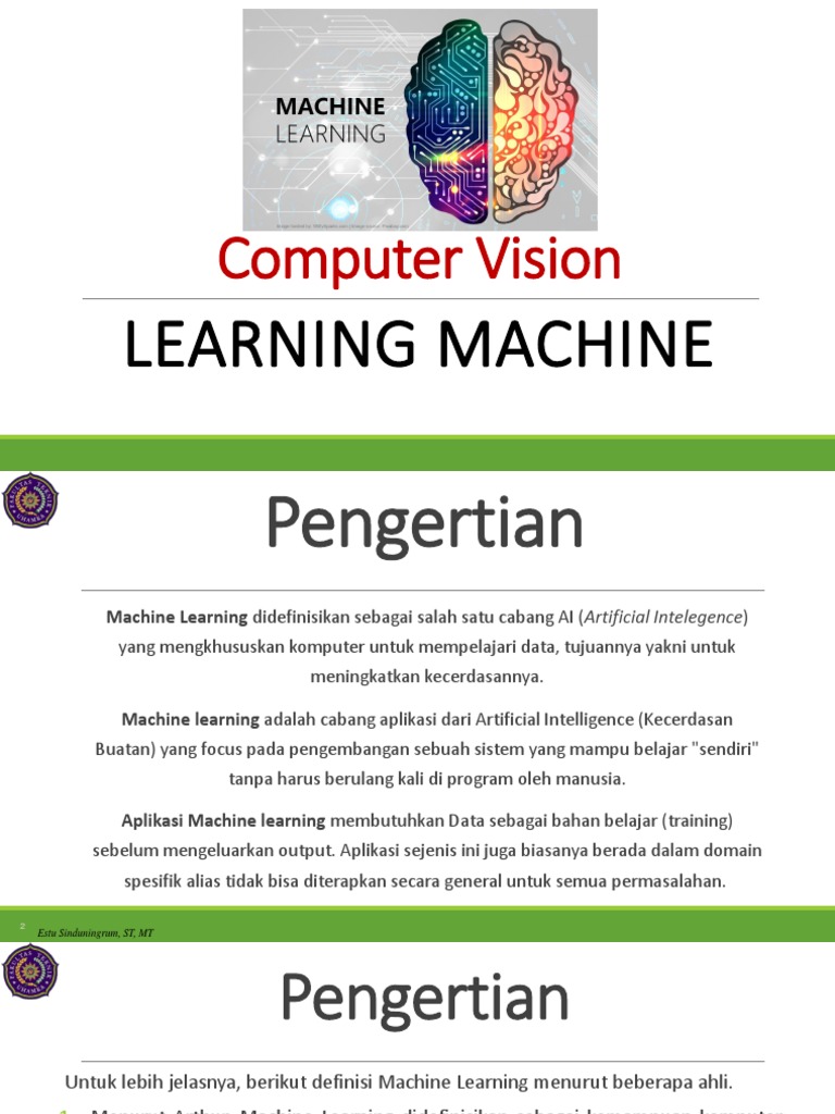 Materi-Kuliah Learning Machine | PDF