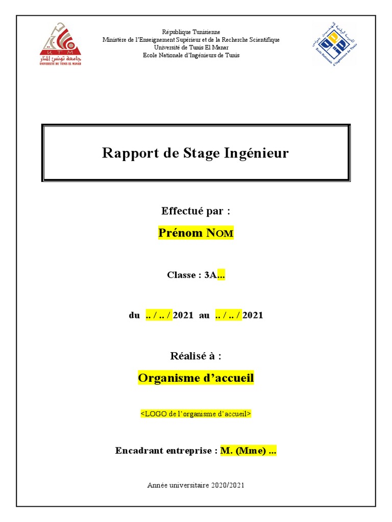 Rapport Template | PDF | Plagiat | Microsoft Word