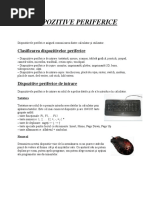 Dispozitive Periferice | PDF