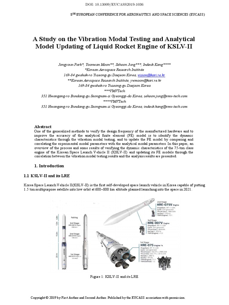 A Study On The Vibration Modal Testing and Analytical Model Updating of ...