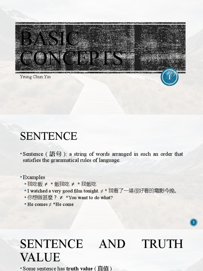 UGED1810 2 Basic Concepts | PDF | Argument | Logical Consequence