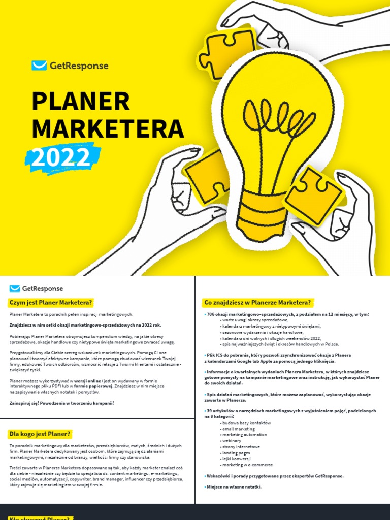 Planer Marketera | PDF