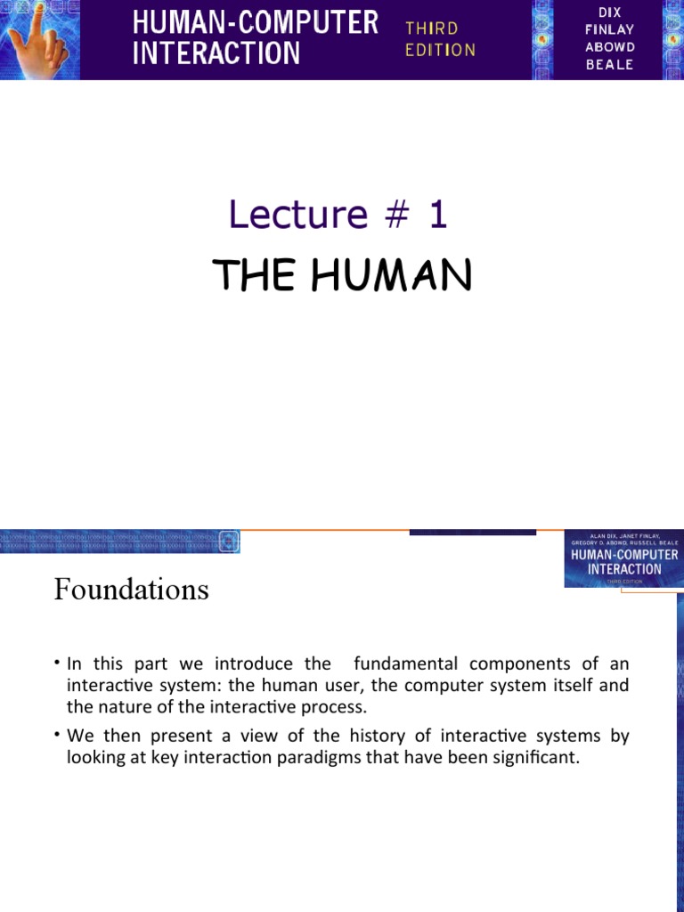 Lecture 2 Human Pdf Memory Visual Perception