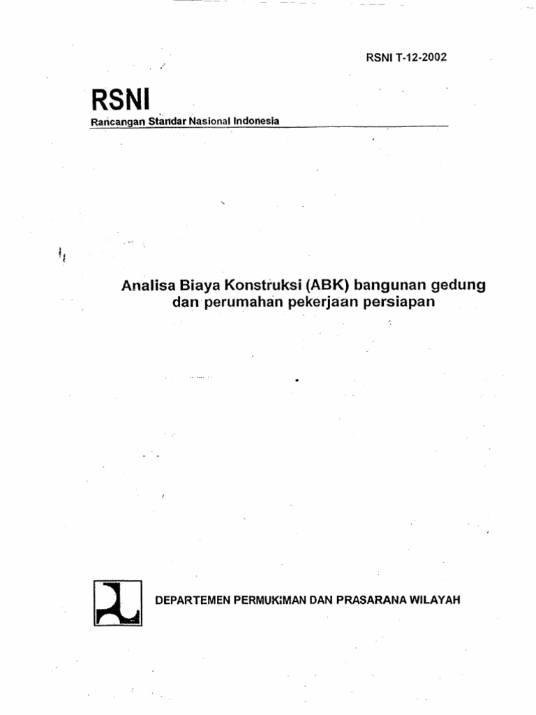 Rsni T-12-2002 | PDF
