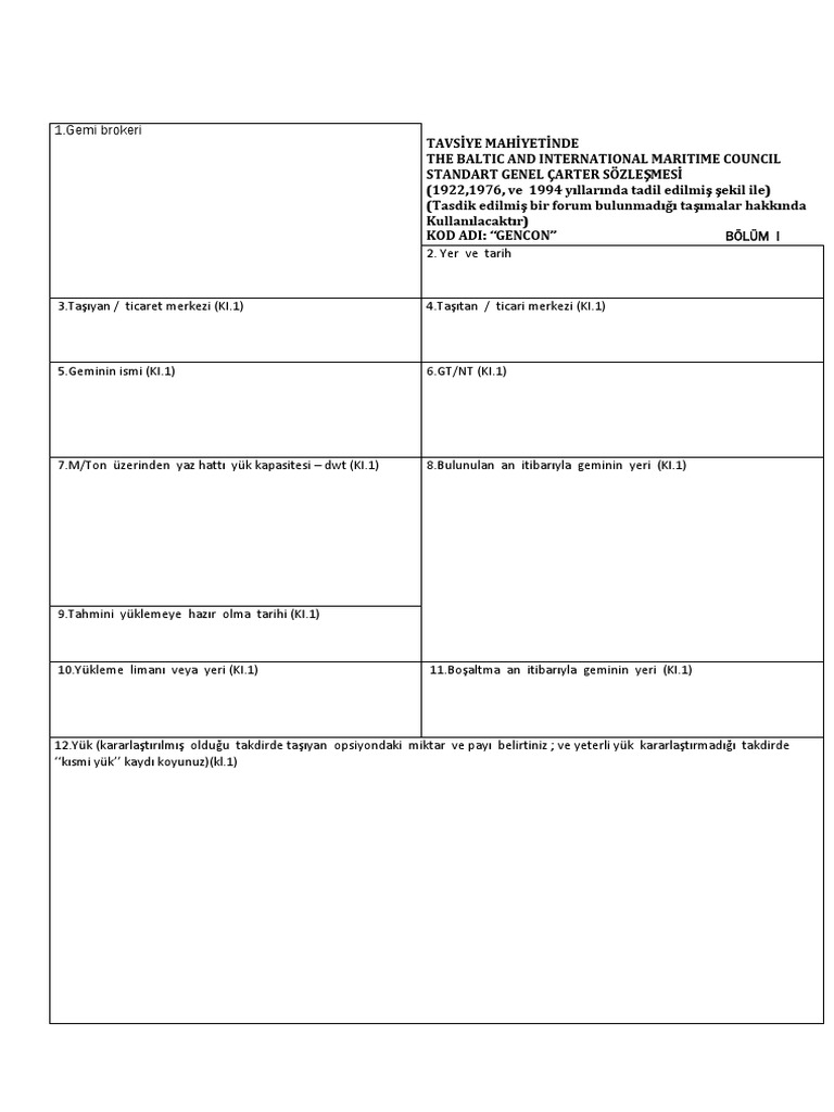 Gencon Ekler 1 | PDF