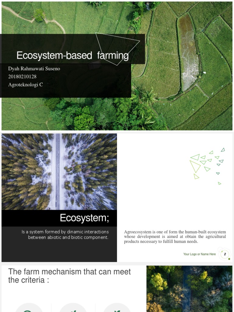 Ecosystem Based Farming | PDF | Wellness | Science & Mathematics