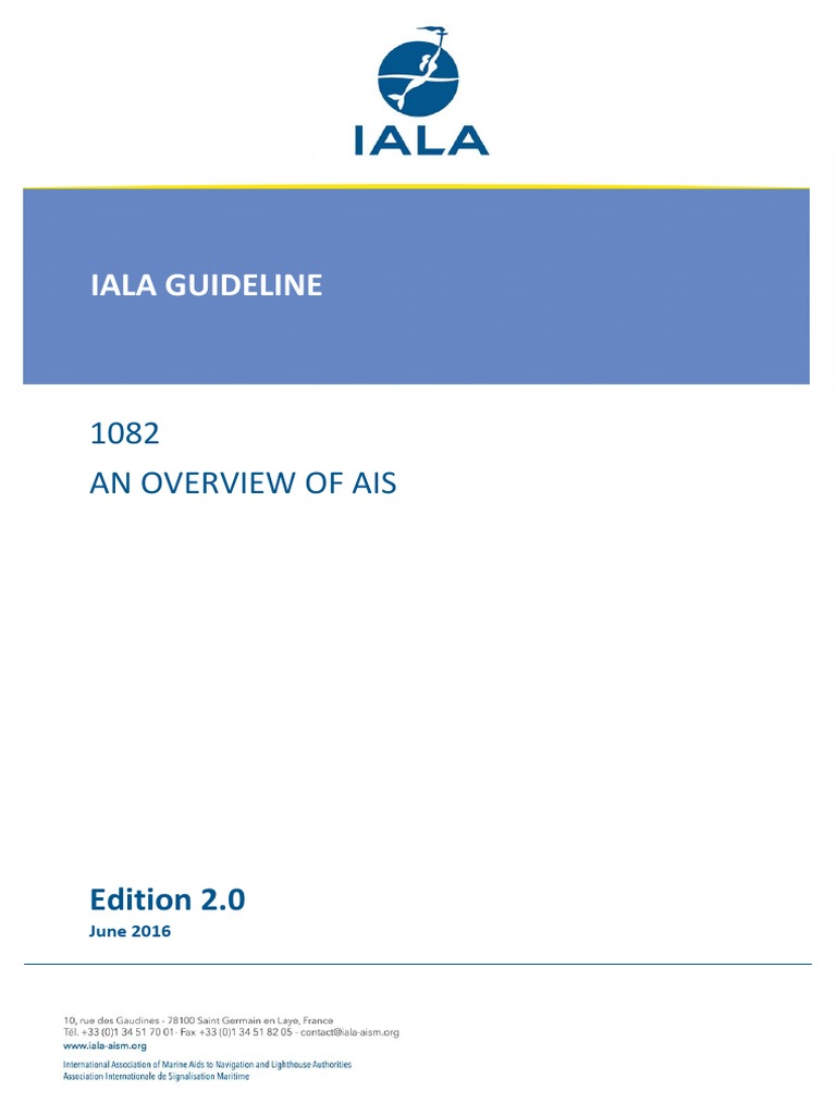 Overview of AIS - IALA Guideline 1082 | PDF | Telecommunications ...