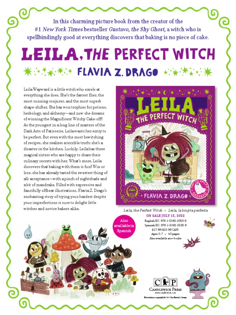 Leila, The Perfect Witch by Flavia Z. Drago Press Release | PDF