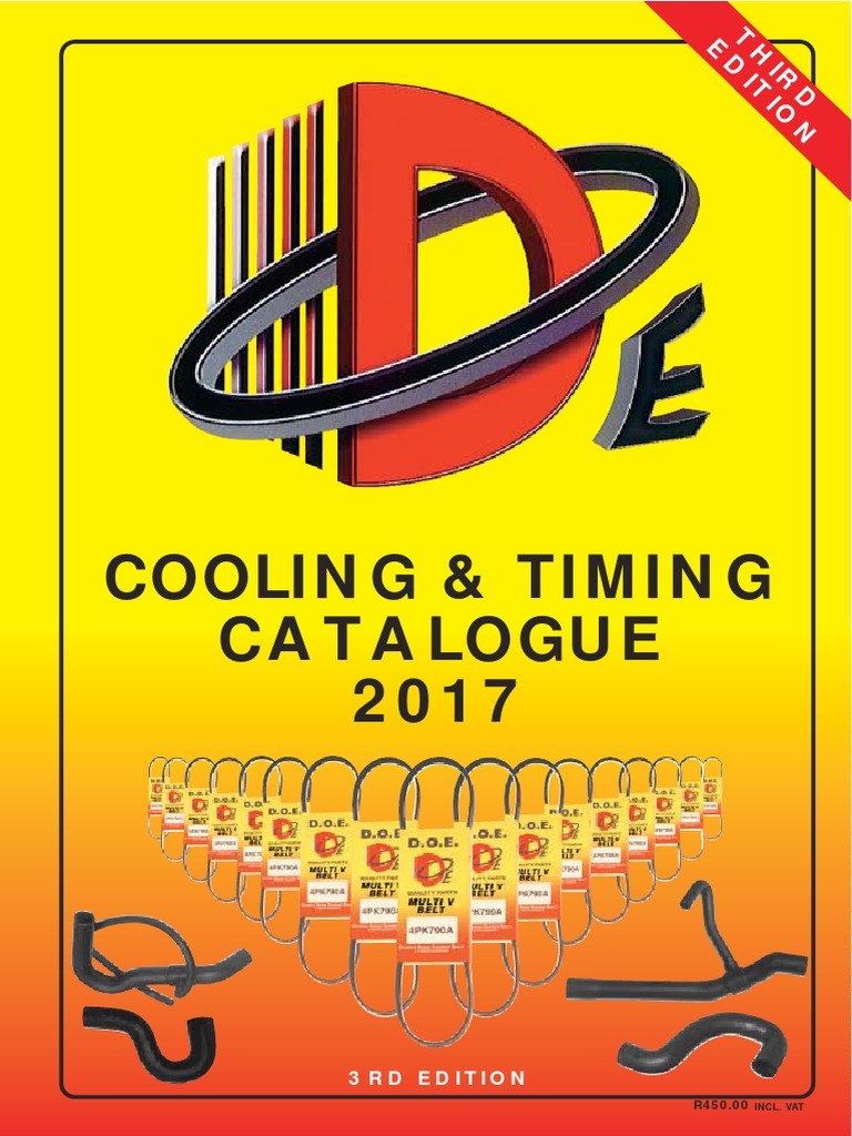 DOE Cooling Catalogue 2017 | PDF | Belt (Mechanical) | Machines