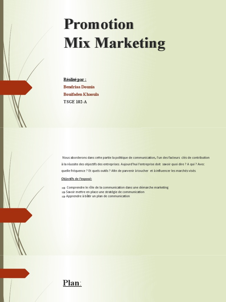 Promotion | PDF | Promotion (marketing) | Publicité