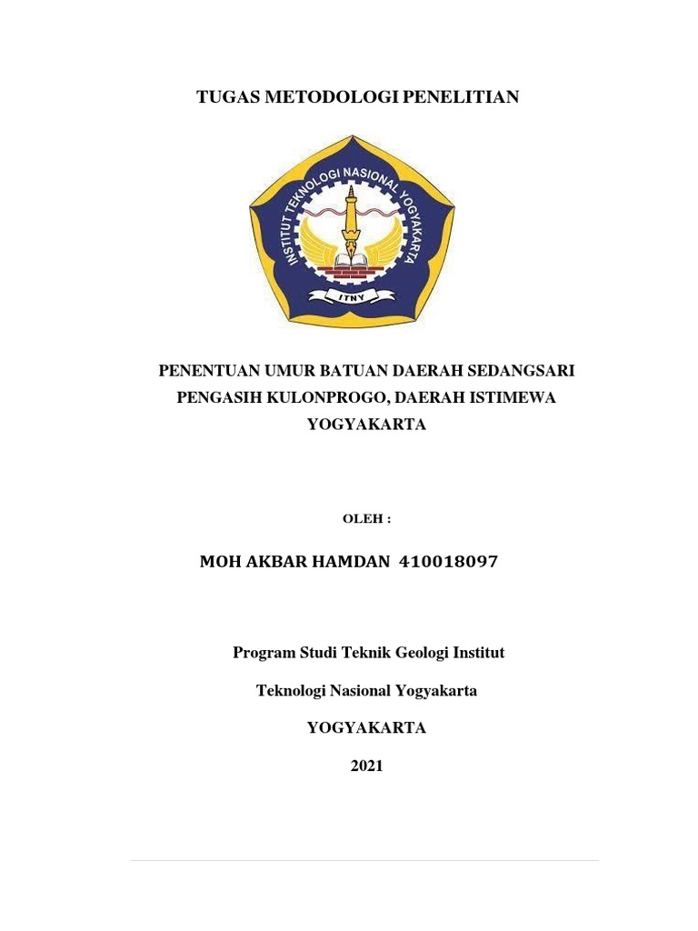 Proposal Metopen Dikonversi | PDF