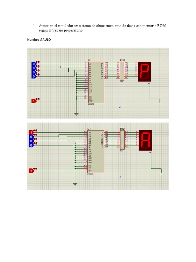 Lab 6 Proteus | PDF