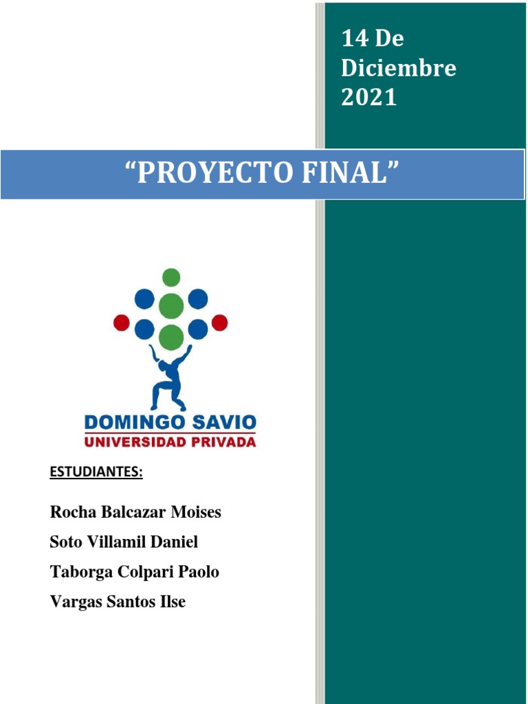 Borrador Proyecto Final Conta | PDF | Contabilidad | Costo
