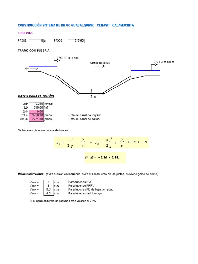 SIFON | PDF | Tubería (transporte de fluidos) | Rieles